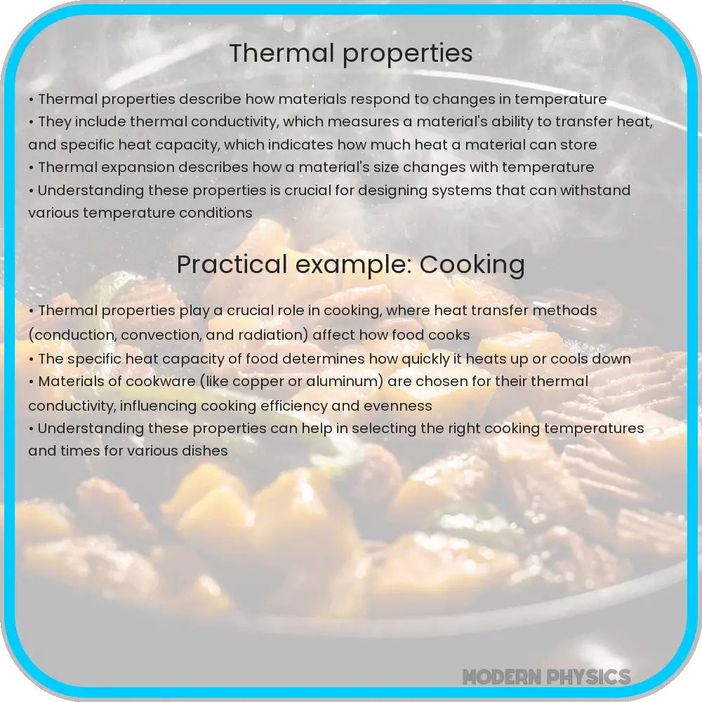 Thermal Properties | Conductivity, Capacity & Transfer