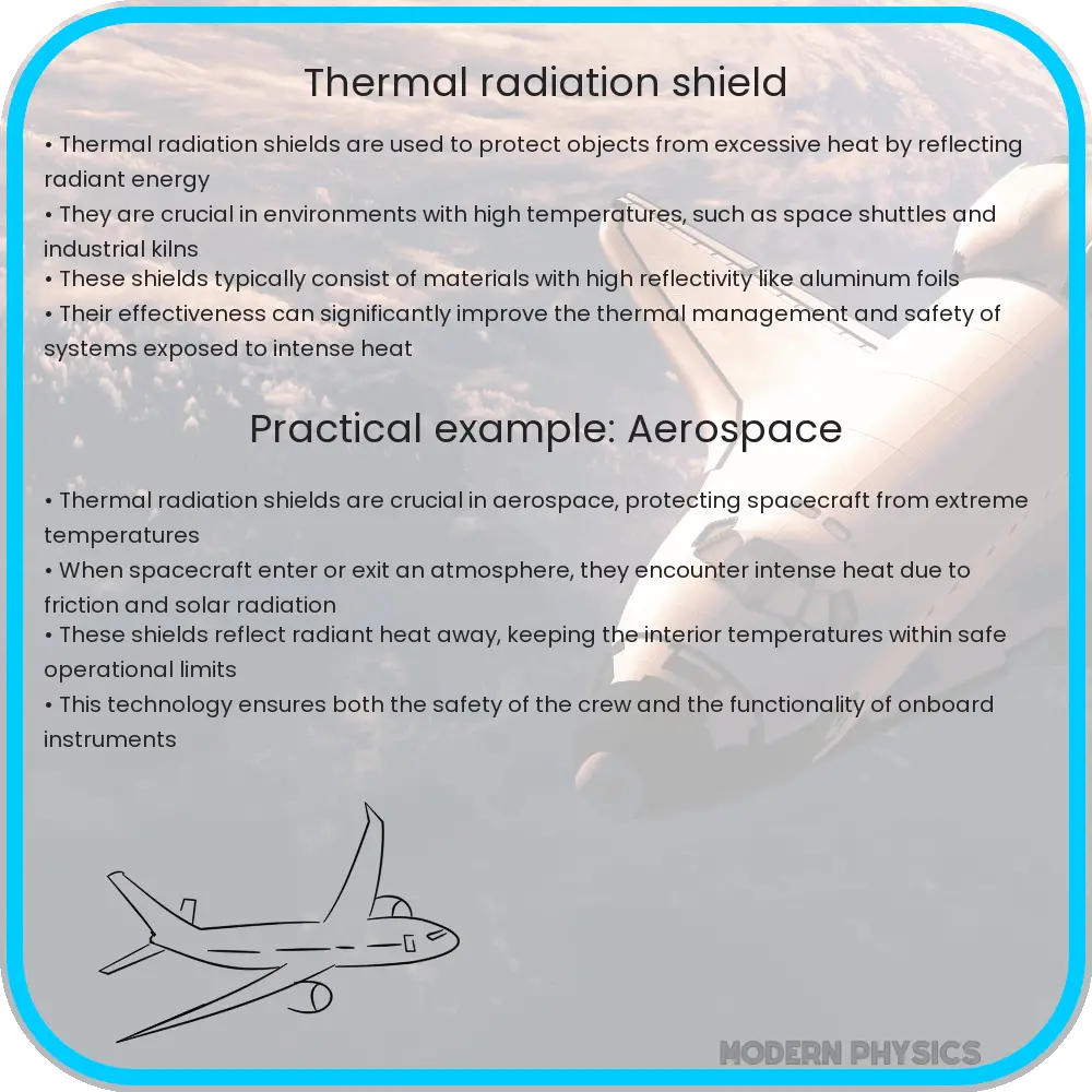 Thermal Radiation Shield | Efficient, Durable & Protective