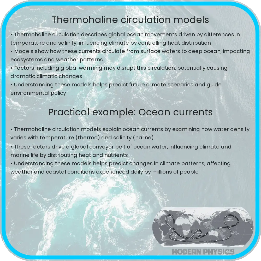 Thermohaline Circulation Models | Prediction, Stability & Analysis