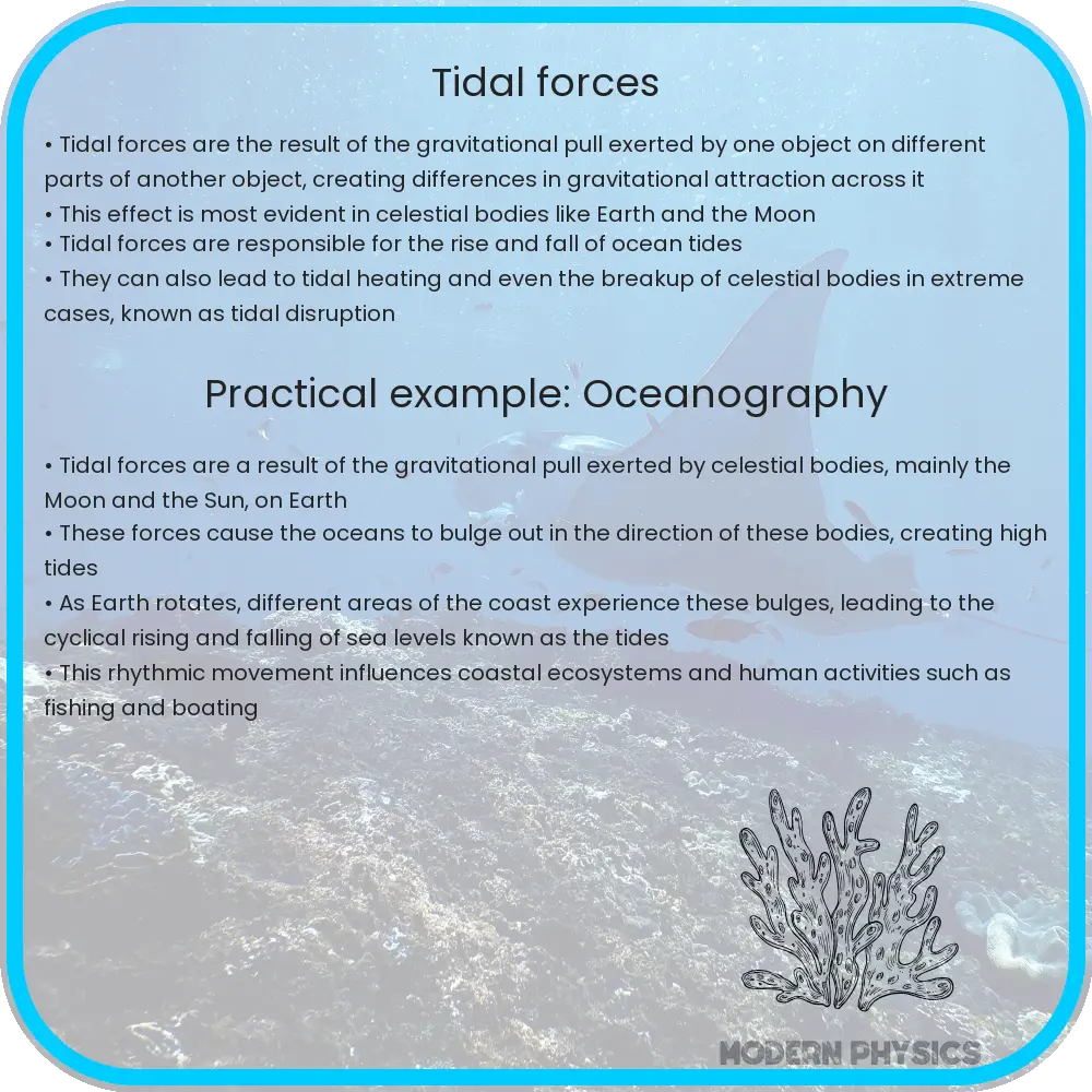 Tidal Forces | Impact, Measurement & Theory in Astrophysics