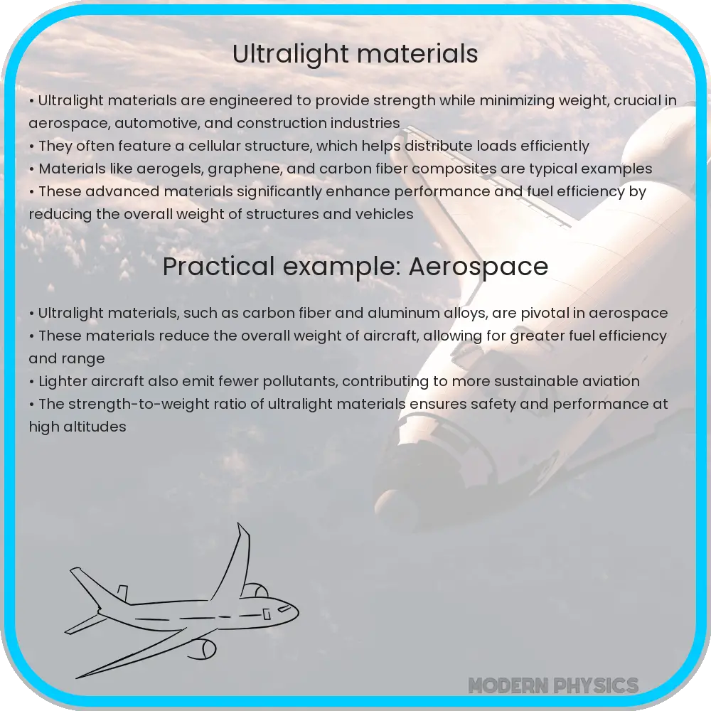 Ultralight Materials | Durable, Efficient & Innovative