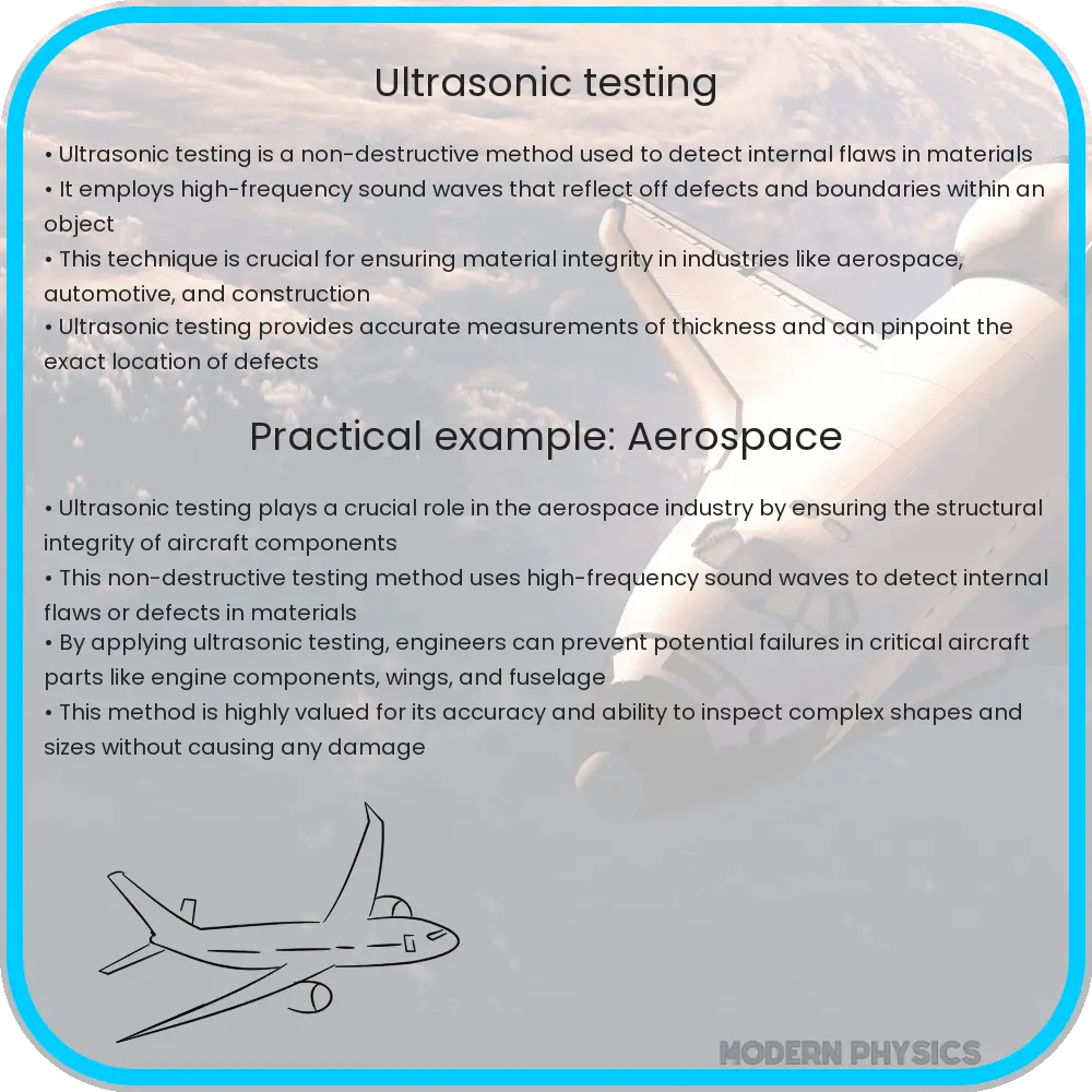 Ultrasonic Testing | Accuracy, Safety & Acoustics Ultrasonic Testing | Accuracy, Safety & Acoustics