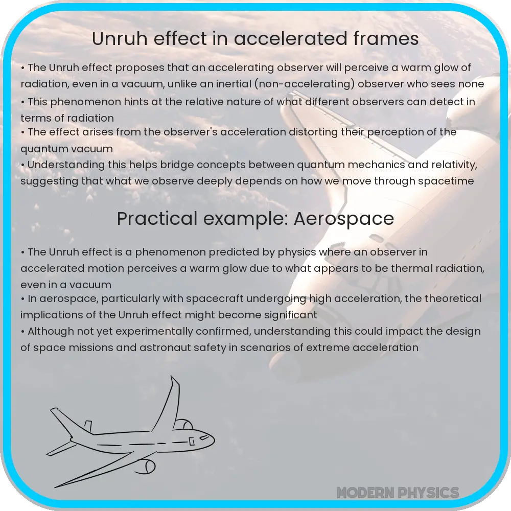 Unruh Effect Explained | Quantum Physics, Acceleration & Radiation