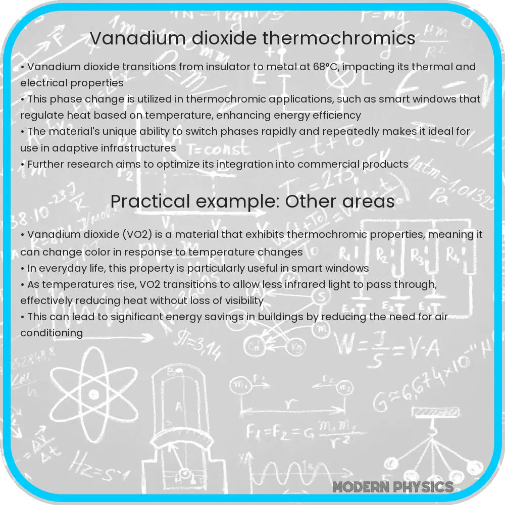 Vanadium Dioxide Thermochromics | Smart Windows, Energy Efficiency ...