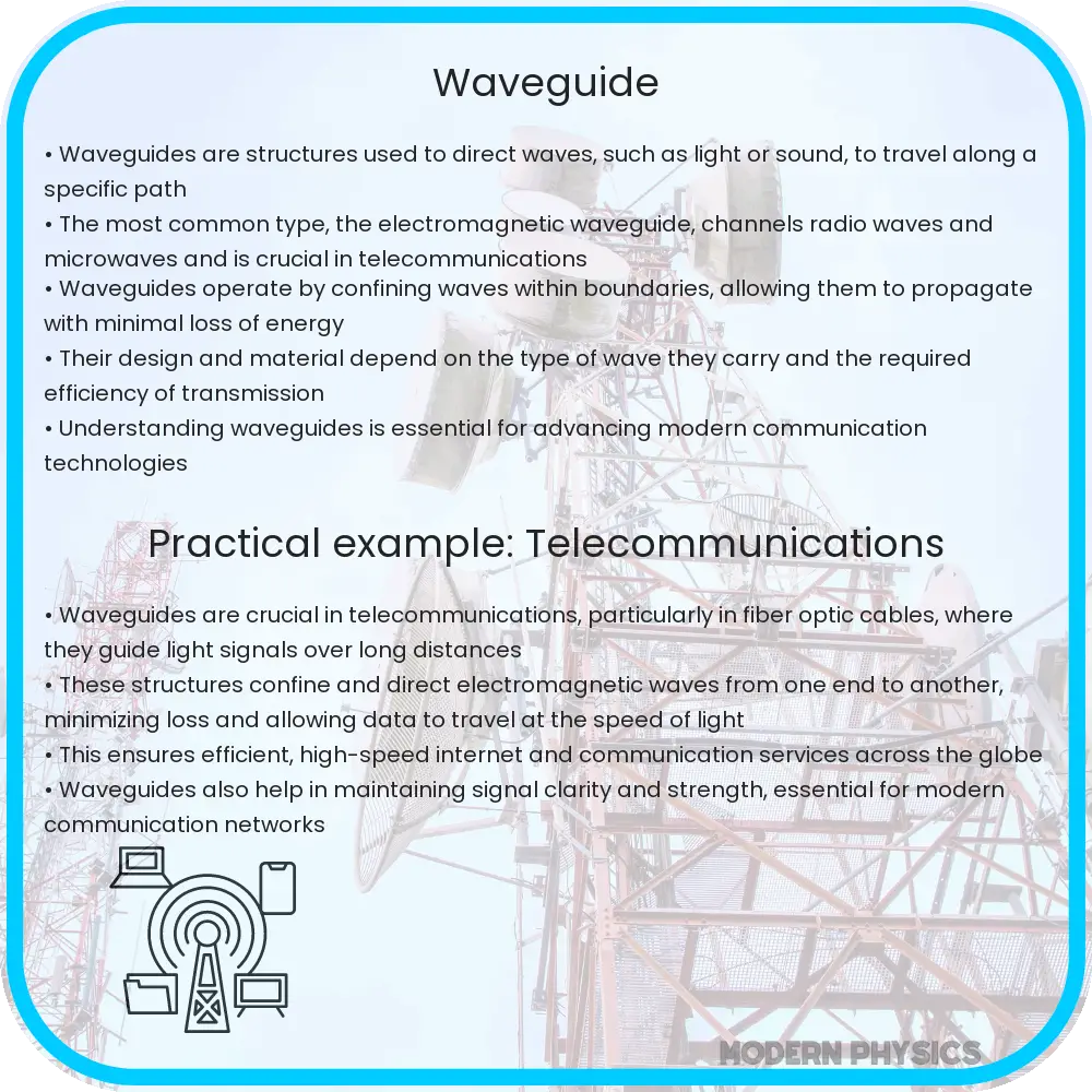 Waveguide Efficient Transmission High Frequency And Em Control