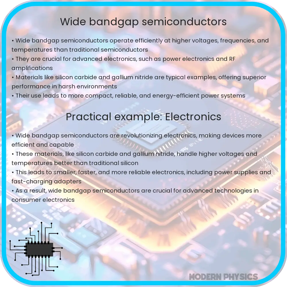 Wide Bandgap Semiconductors | Efficiency, Durability & Power