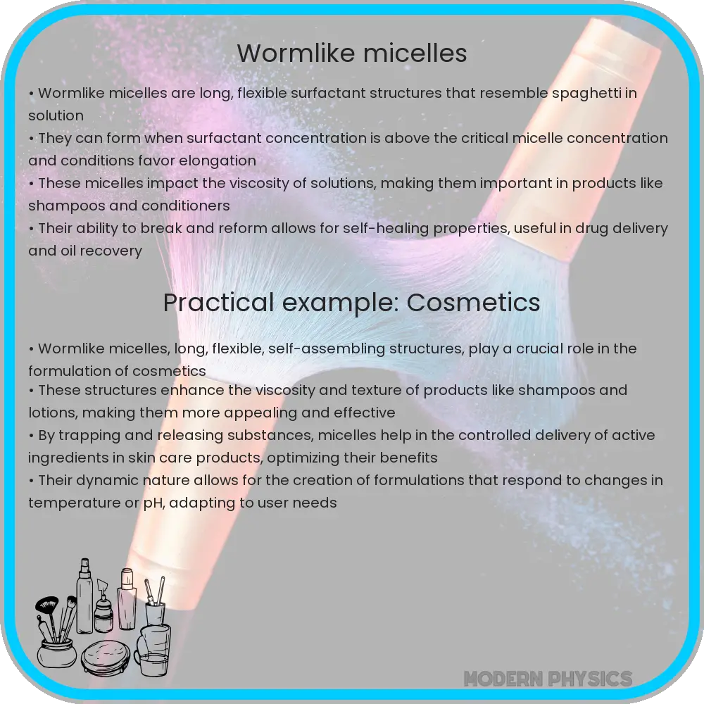 Wormlike Micelles | Flexibility, Strength & Self-Assembly