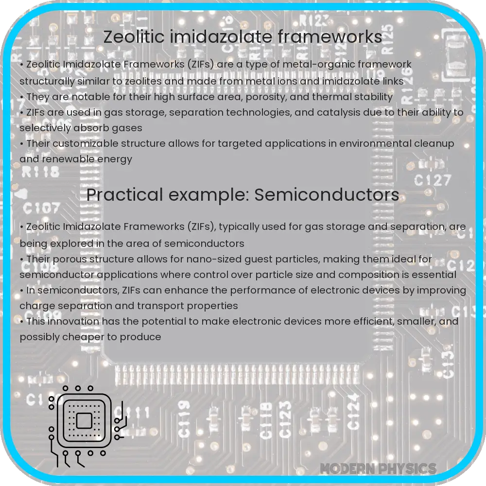 Zeolitic Imidazolate Frameworks | Durable, Versatile & Eco-friendly
