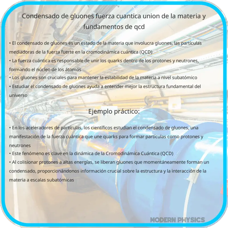 Condensado de gluones | Fuerza cuántica, unión de la materia y ...