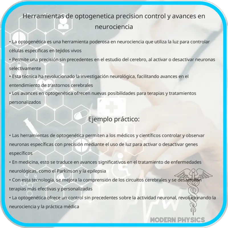 Herramientas de Optogenética | Precisión, Control y Avances en Neurociencia