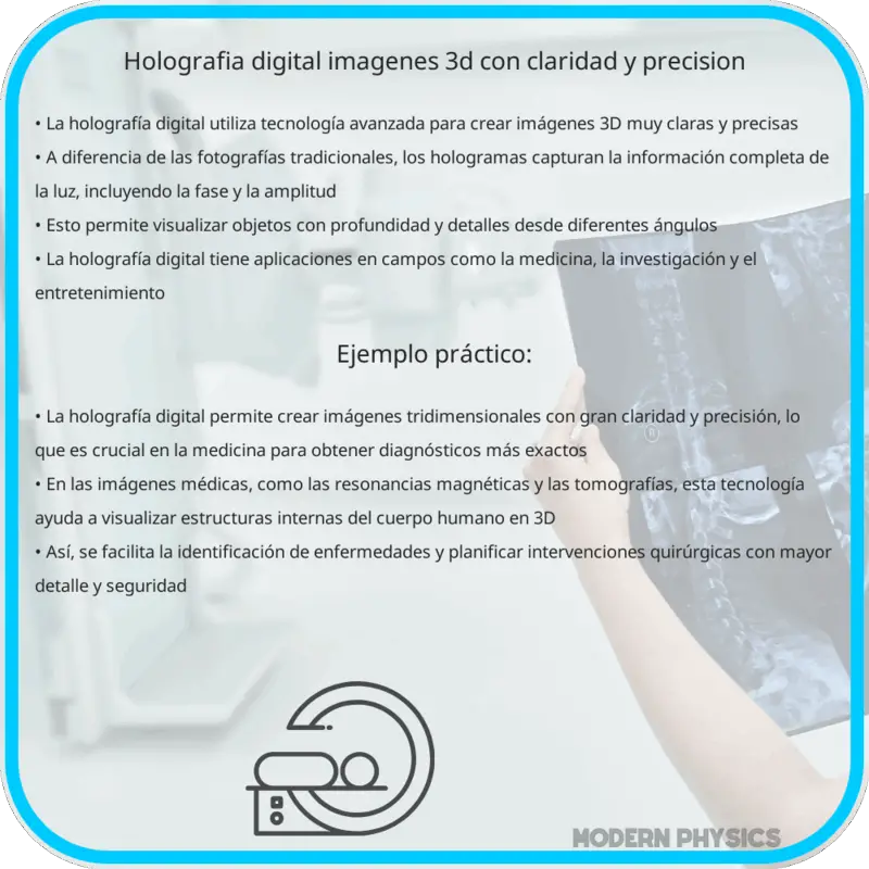 Holografía Digital: Imágenes 3D con Claridad y Precisión