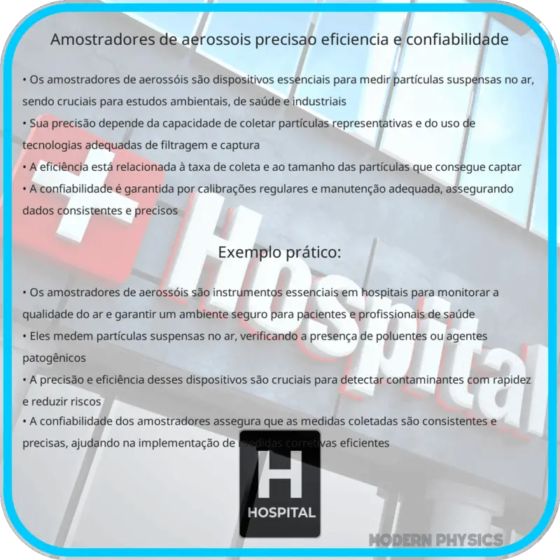 Amostradores de Aerossóis | Precisão, Eficiência e Confiabilidade