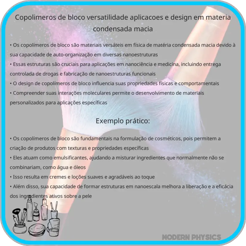 Copolímeros de Bloco: Versatilidade, Aplicações e Design em Matéria ...