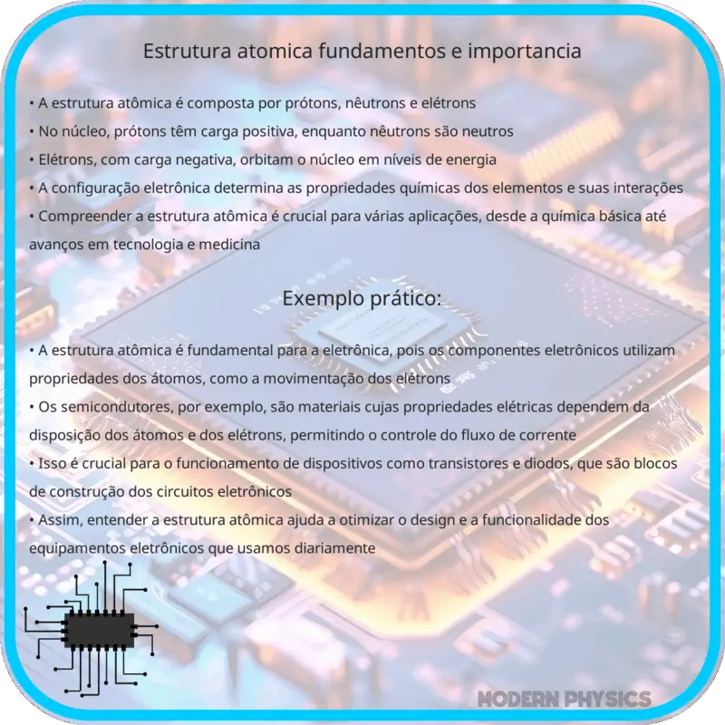Estrutura Atômica | Fundamentos e Importância