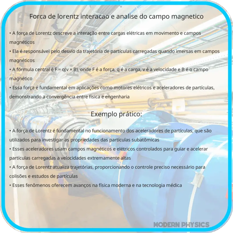 Força de Lorentz | Interação e Análise do Campo Magnético