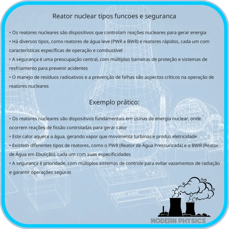 Reator Nuclear | Tipos, Funções e Segurança