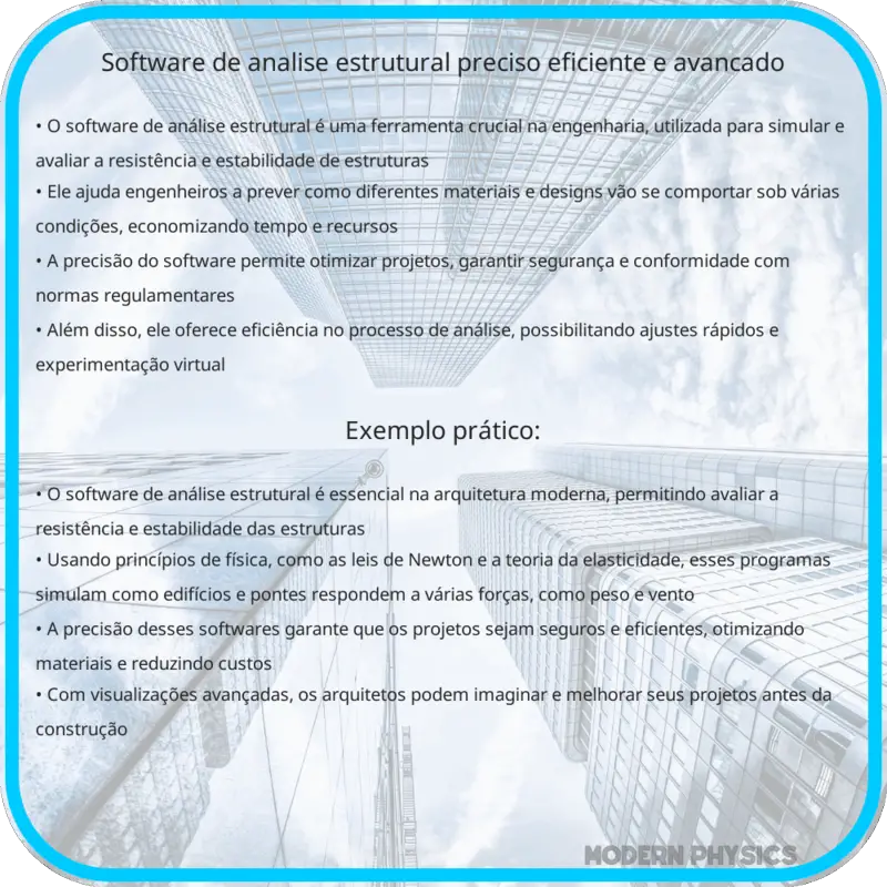 Software de Análise Estrutural | Preciso, Eficiente e Avançado Software de Análise Estrutural | Preciso, Eficiente e Avançado